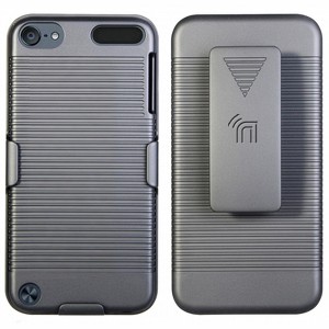 Nakedcellphone Case and Belt Clip Holster for iPod Touch 7 - Black : Target