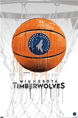 Trends International Nba Minnesota Timberwolves - Drip Basketball 21 ...