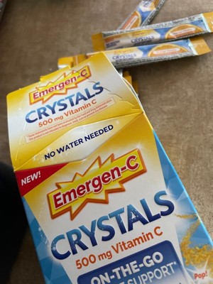 Emergen-c Crystals On-the-go Immunity Vitamins - Orange Vitality - 28ct ...