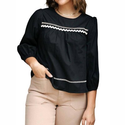 Women's Rik Rack Top - Lalavon S : Target