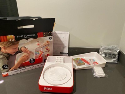 Fao Schwarz pottery Wheel Studio All-in-one Sculpting Workstation : Target
