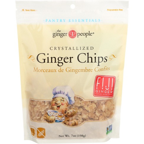 The Ginger People Crystallized Ginger Chips - Case Of 12 - 7 Oz : Target