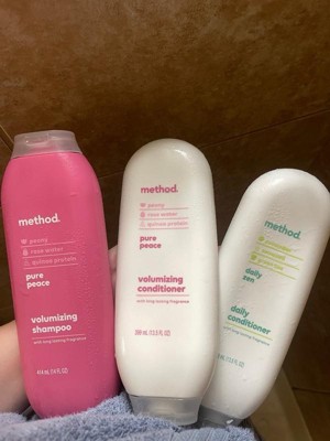 Method Pure Peace Volumizing Shampoo Sulfate & Silicone Free - 14 Fl Oz ...