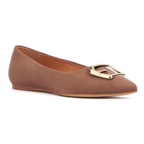 Torgeis Women's Hartwell Ballet Flats - 6, Taupe : Target