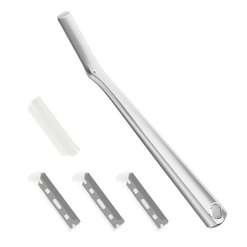 Carer Spark Dermaplaning Tool, 3 Blade Refills, Face Razors For Women ...