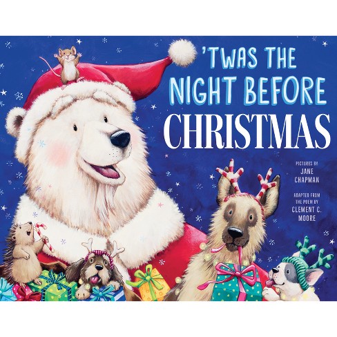 'twas The Night Before Christmas - By Clement Moore (hardcover) : Target