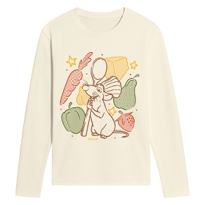 Men's - Ratatouille - Remy Fall Food Grid Long Sleeve Graphic T-Shirt ...