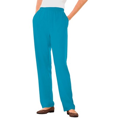 Woman Within Women's Plus Size Tall 7-day Knit Straight Leg Pant - M ...