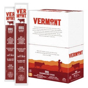 Snack Sticks By Vermont Smoke & Cure – Bbq Seasoned – Beef – Healthy ...