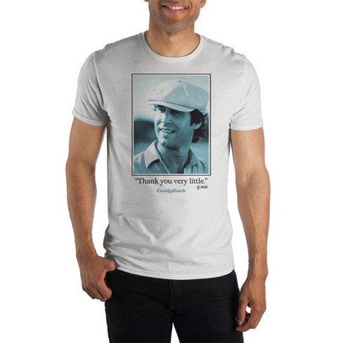 Caddyshack Ty Webb 'thank You Very Little' Short-sleeve T-shirt-x-large ...