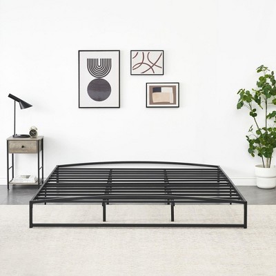 10 inch King Size Platform Metal Bed Frame Low Profile with Storage