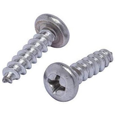 Bolt Dropper 10 X 3/4" Stainless Pan Head Phillips Wood Screw - 100 ...