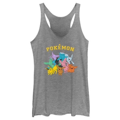 Women's Pokemon Eeveelutions Racerback Tank Top : Target