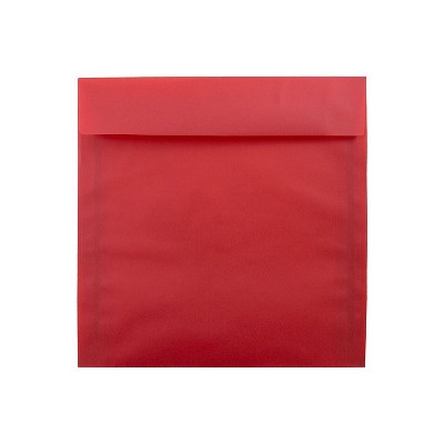 Jam Paper 8.5 X 8.5 Square Translucent Vellum Invitation Envelopes ...