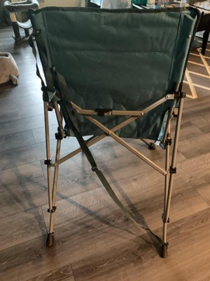 3 Position Tension Recliner Outdoor Portable Camp Chair Green - Embark ...