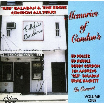 Red Balaban - Memories Of Condon's - In Concert, Vol. 1 (CD) : Target