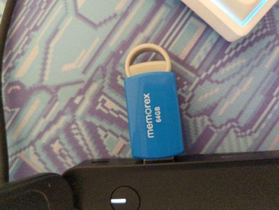 Memorex 64gb Flash Drive Usb 2.0 - Blue (32020006421) : Target