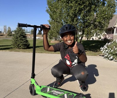 Hyper Jammer Kids Electric Scooter 12 Volt Battery Powered Scooter ...