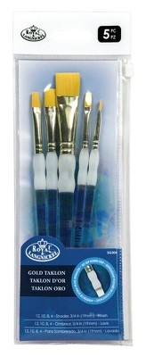 Crayola 5ct Paint Brush Variety Pack : Target