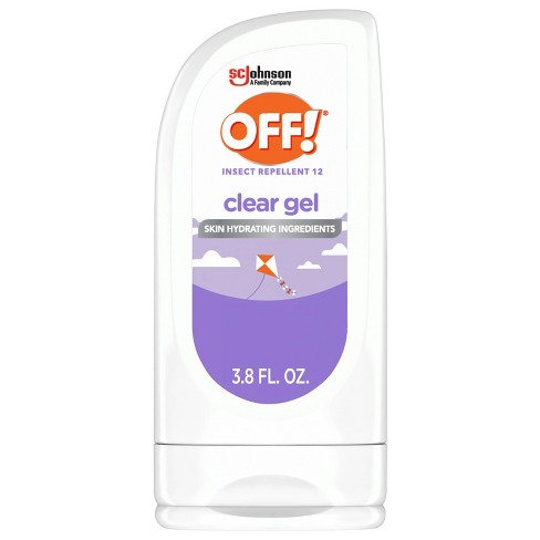 Off! 3.8fl Oz Outdoor Pest Control Clean Feel Gel: Picaridin-based Skin ...