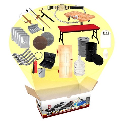 30 Piece Massive Wrestling Figure Accessory Pack For Wwe & Aew ...