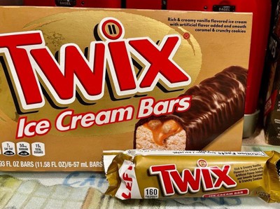 Twix Vanilla Ice Cream Bars - 6ct : Target