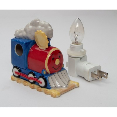 Kevins Gift Shoppe Ceramic Train Engine Plug-in Nightlight : Target