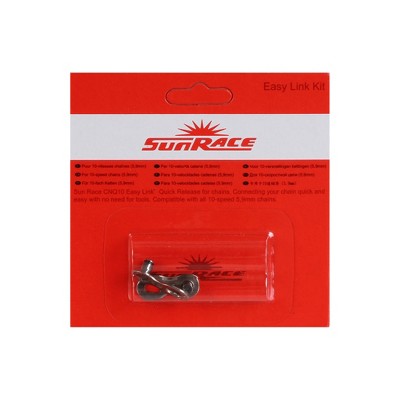 Sunrace CNQ10 Quick Link for 10sp Chains (1 Set) NLS : Target