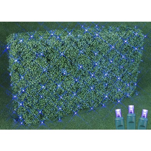 Novelty Lights 100 Light Purple Led Christmas Net Lights Christmas ...