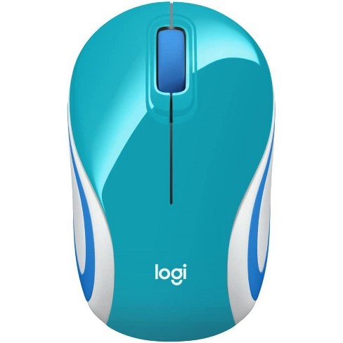 Logitech Wireless Mini Mouse M187 Bright Teal : Target