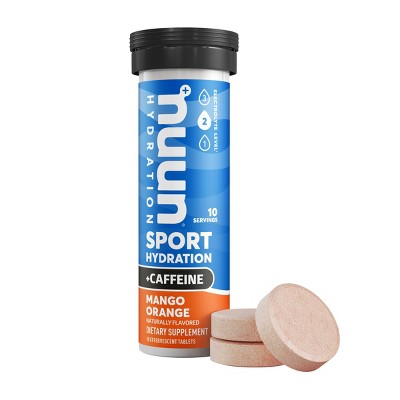 Nuun Hydration Sport Drink Vegan Tabs - Mango Orange - 10ct : Target