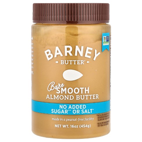 Barney Butter Bare Almond Butter, Smooth, 16 Oz (454 G) : Target