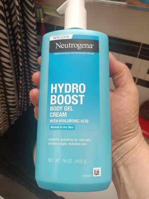 Neutrogena Hydro Boost Hydrating Body Gel Cream With Hyaluronic Acid ...