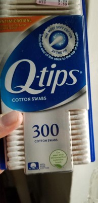 Q-tips Antimicrobial Cotton Swabs - 300ct : Target