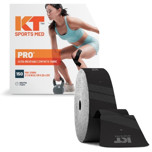 Kt Tape, Pro Synthetic Elastic Kinesiology Athletic Tape, 150 Count, 10 ...