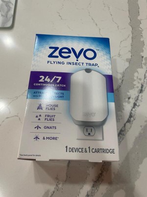 Zevo Indoor Flying Insect Trap For Fruit Flies, Gnats, And House Flies ...