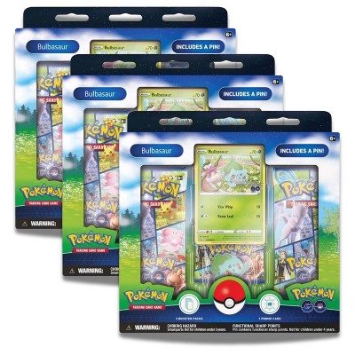 Pokemon Trading Card Game: Pokemon Go Pin Collection - Bulbasaur : Target