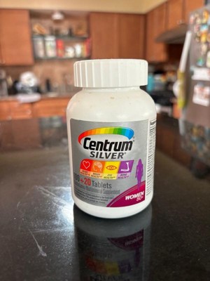 Centrum Silver Women 50+ Multivitamin / Multimineral Dietary Supplement ...