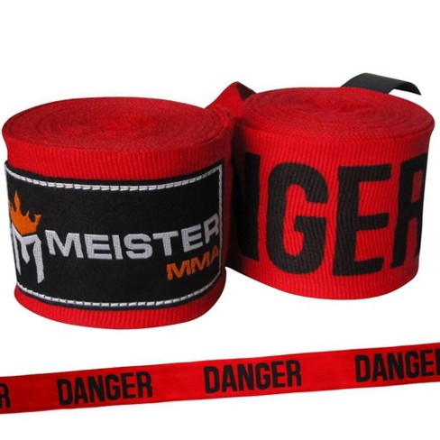 Meister 180" Mma Hand Wraps Pair - Danger Red : Target