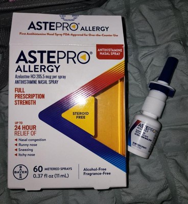Astepro Allergy Azelastine Hydrochloride Steroid Free Antihistamine ...
