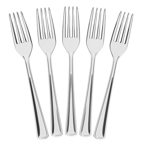Heavy Duty Clear Plastic Forks - 100 Ct. : Target