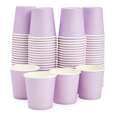 Sparkle And Bash 100 Pack Mini Disposable Paper Cups 4 Oz For Espresso ...
