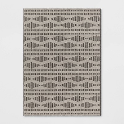 Diamond Tasseled Outdoor Rug - Threshold™ : Target