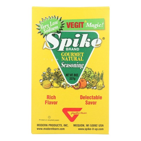 Modern Products Spike Gourmet Natural Seasoning Vegit - 8 Oz : Target
