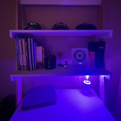 Freestanding Ladder Desk With Drawer Solid American Maple Frame Natural ...