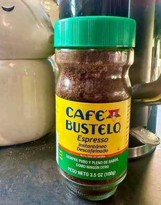 Cafe Bustelo Decaffeinated Instant Espresso Roast Dark Roast Ground ...