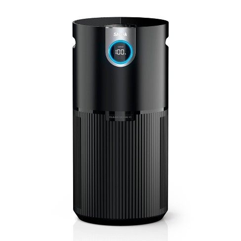 Shark Air Purifier Max With True Nanoseal Hepa Cleansense Iq Odor Lock Cleans Up To 1200 Sq. Ft Charcoal Gray Hp202 Programmable Timer Target