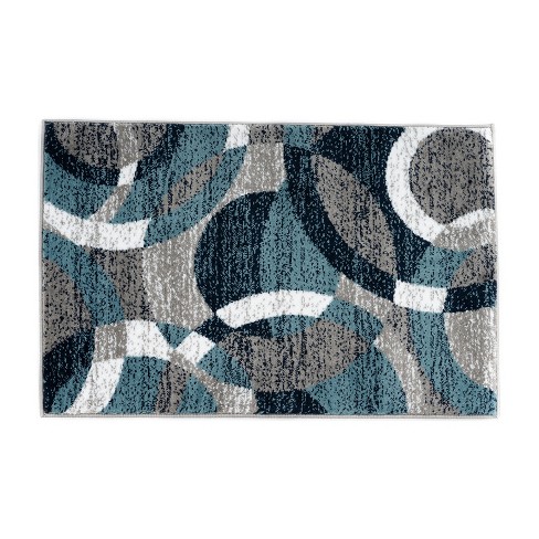 World Rug Gallery Geometric Circles Area Rug : Target