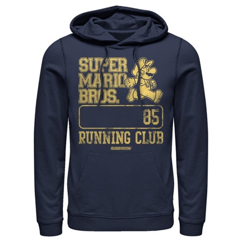 Men's Nintendo Running Club 85 Pull Over Hoodie : Target