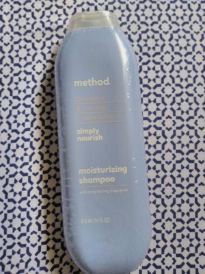Method Simply Nourish Moisturizing Shampoo Sulfate & Silicone Free - 14 ...